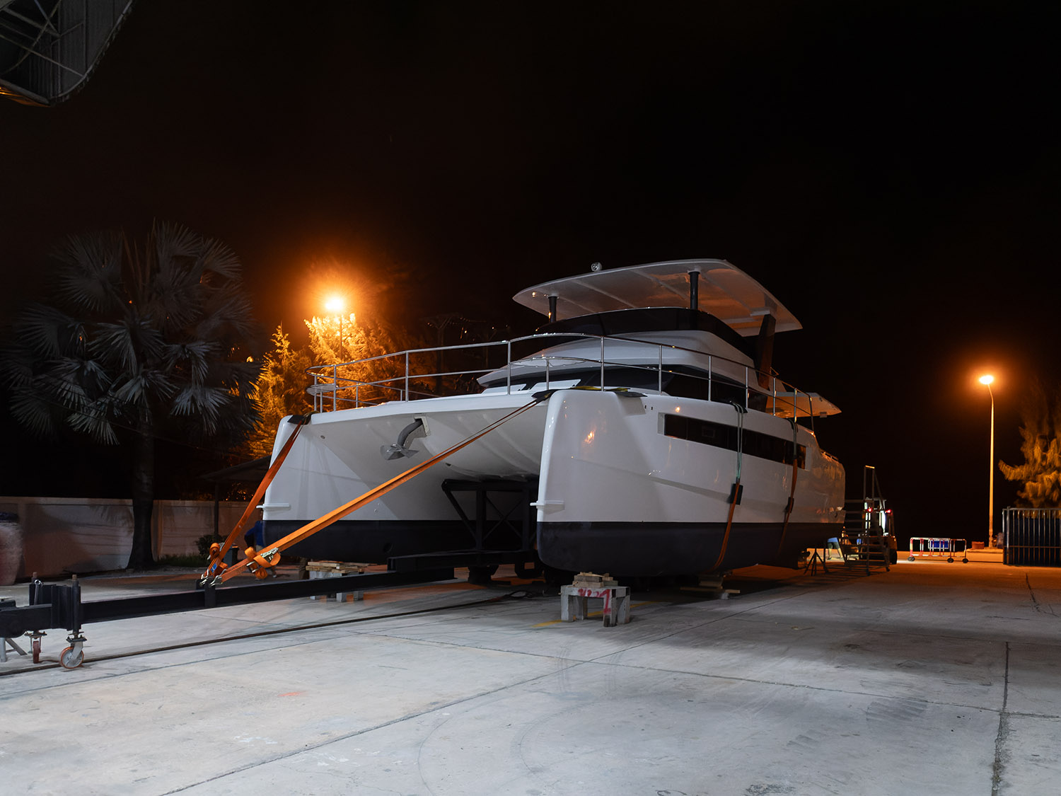First Cora 48 launched from PMG Shipyard - PMG Ship Yard is in Thailand