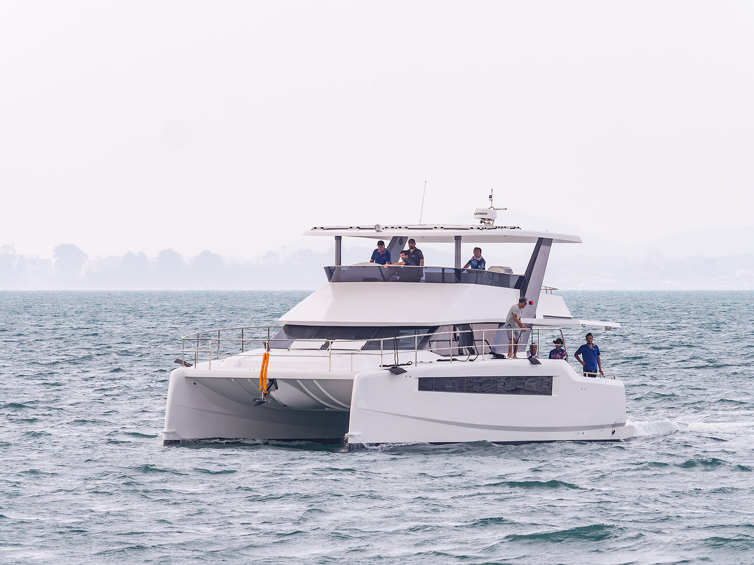 First Cora 48 launched from PMG Shipyard - PMG Ship Yard is in Thailand