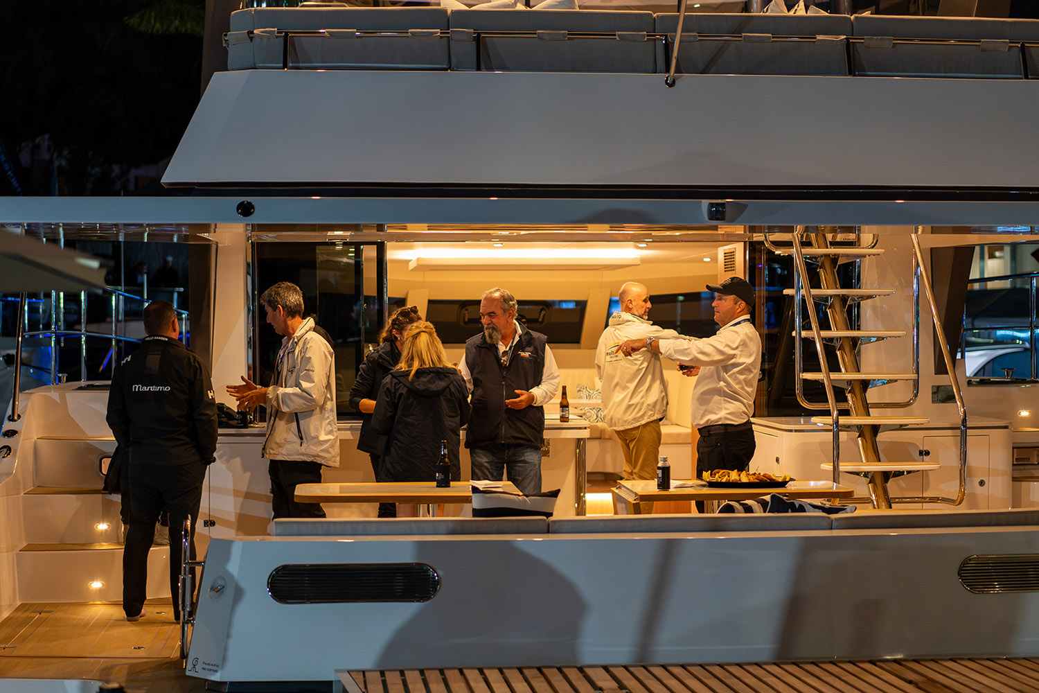 Cora 48 at boat show in Australia - PMG Ship Yard is in Thailand