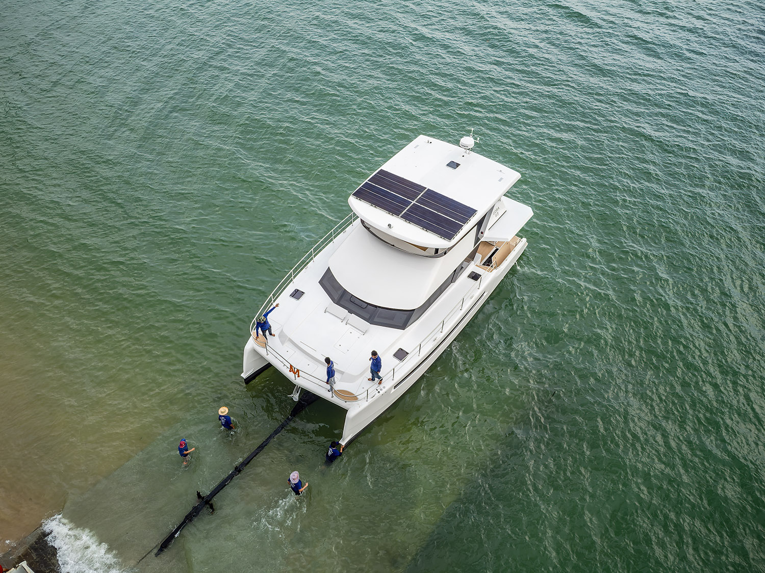 Another Cora 48 launched - PMG Ship Yard is in Thailand