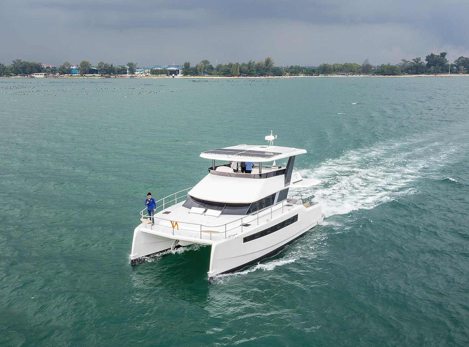 Another Cora 48 launched - PMG Ship Yard is in Thailand