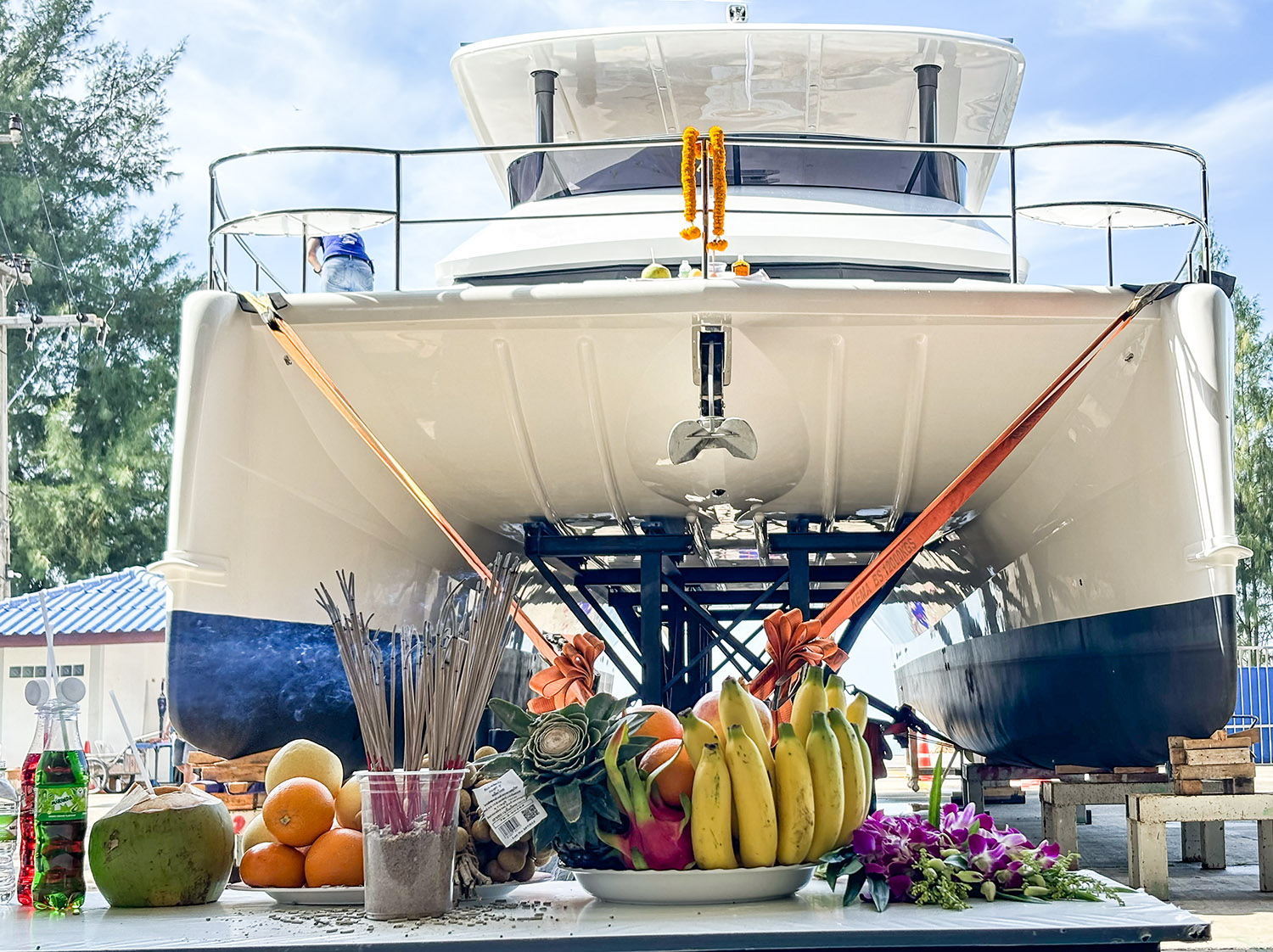 Another Cora 48 launched - PMG Ship Yard is in Thailand